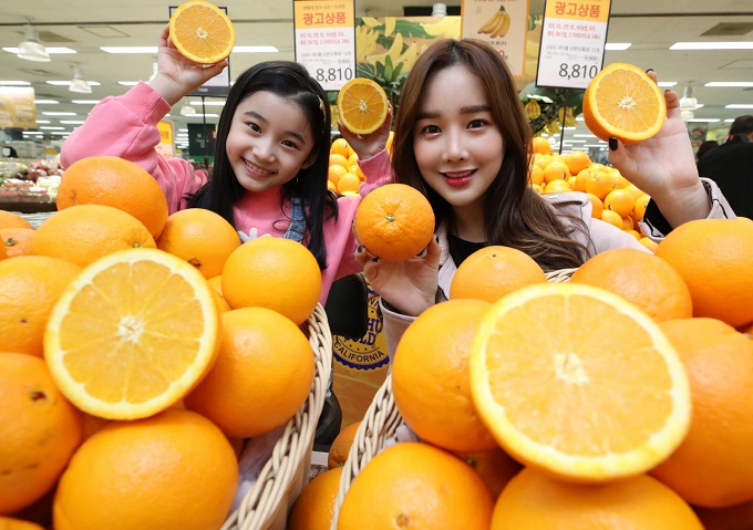 Koreans turn to Australian navel oranges during summer